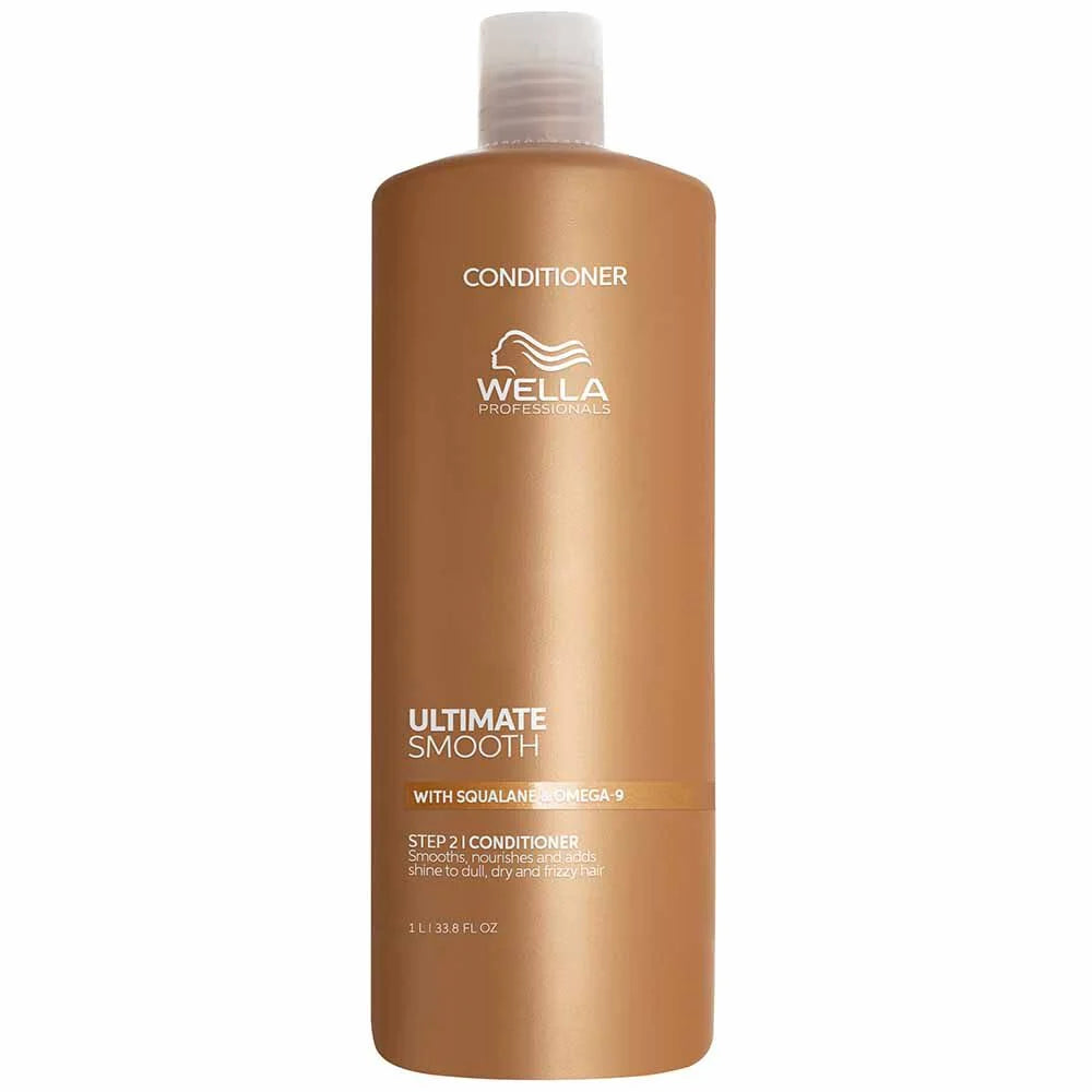 Wella Ultimate Smooth Step 1 Shampoo with Squalane & Omega 9 1000ml ...