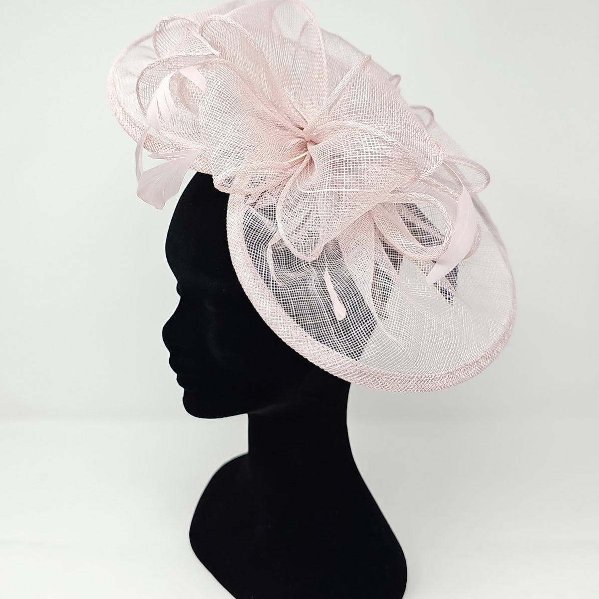 Truffle Looped Round Disc Fascinator – Franklins