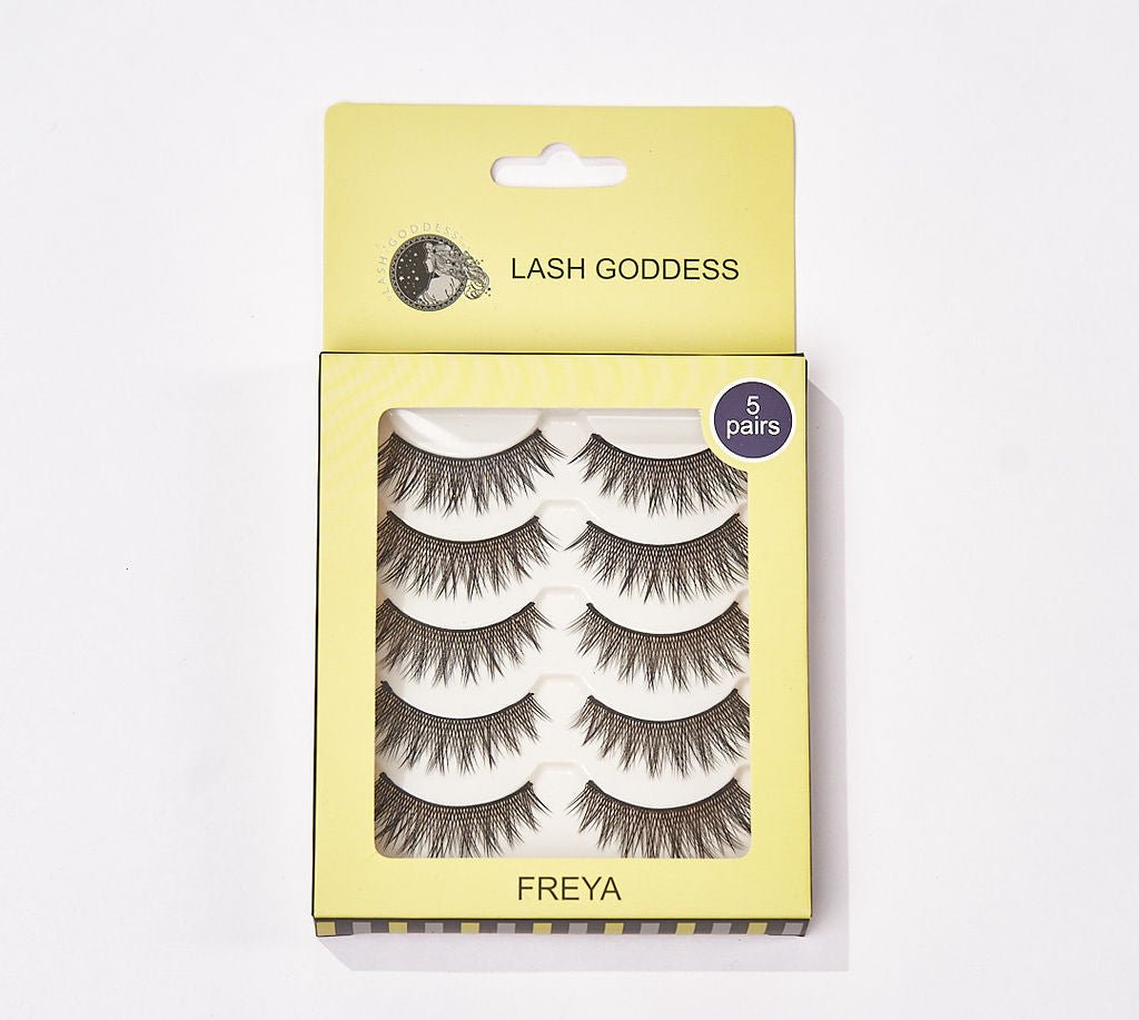 Lash Goddess Volume Strip Eyelashes FREYA 5 Pack – Franklins