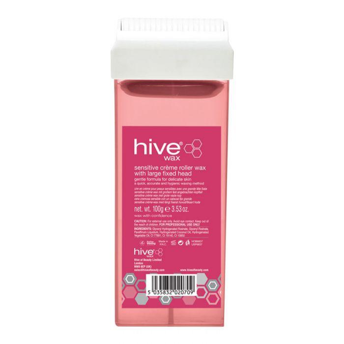 Hive Wax Sensitive Crème Roller Wax 100g With Large Fixed Head – Franklins