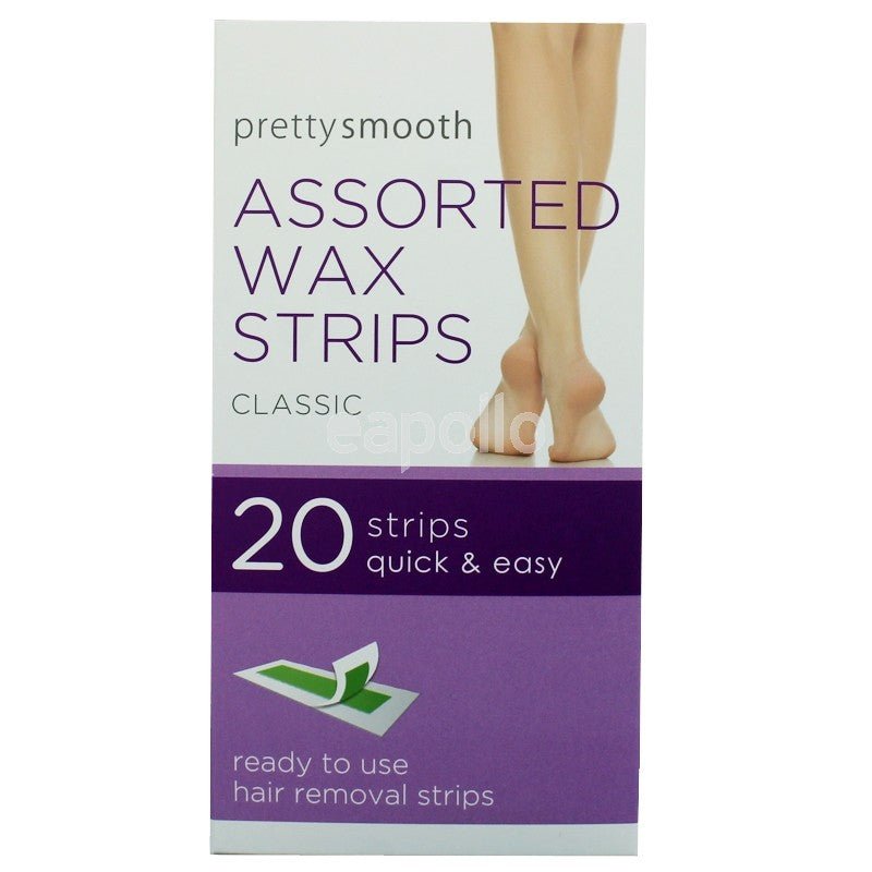 Pretty Smooth Assorted Wax Strips Classic 20 Pack – Franklins